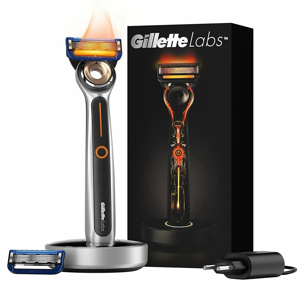 KNOW EASY-Gillette Электробритва Gillette Heated Razor, серебристый