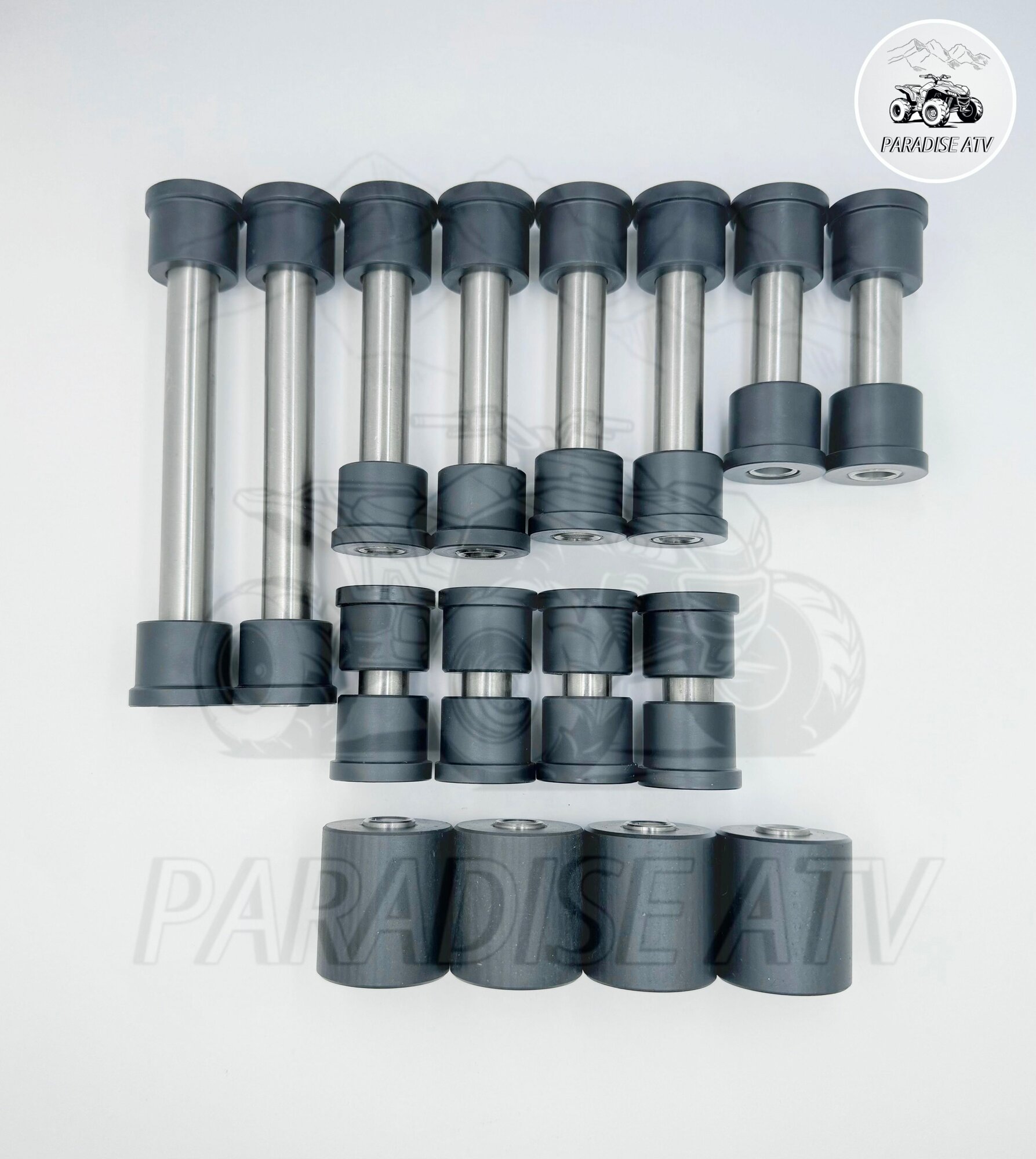 Полный комплект капролоновых втулок подвески для квадроциклов Stels Dinli 600/700/800
