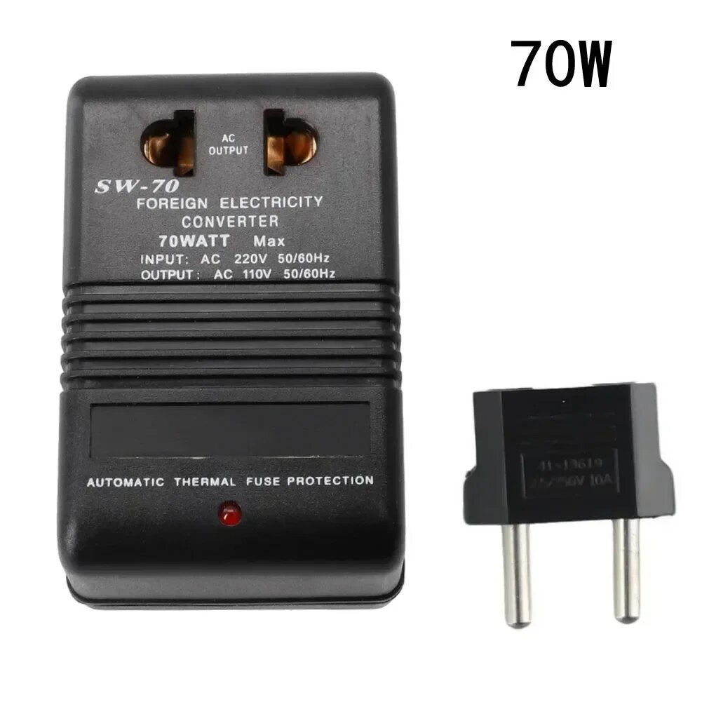 ANENG Портативный преобразователь напряжения 220В/240В в 110В/120В 70Вт