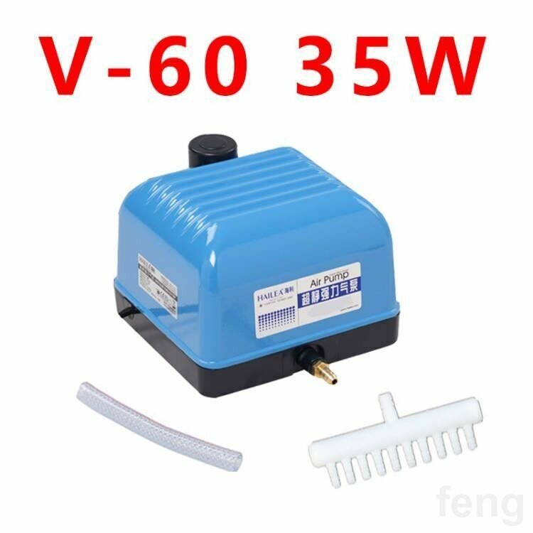 Компрессор Hialeah V-60, мембранный воздушный насос, 35 Вт 60Л/мин, шунт на 10 отверстий