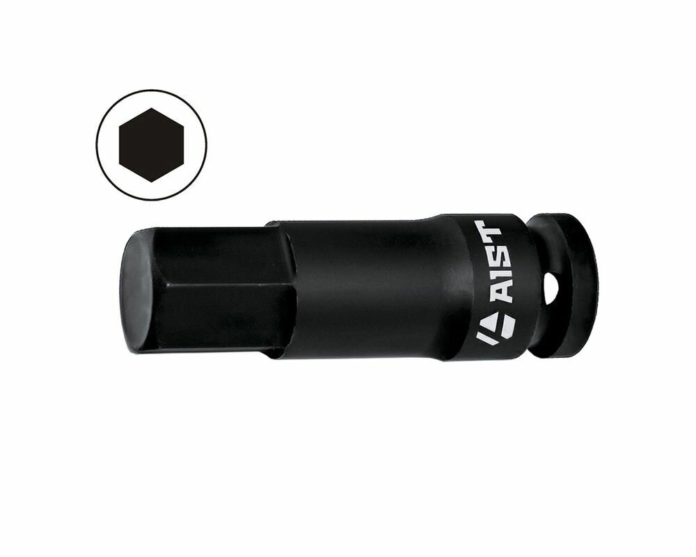Головка-бита ударная 6-ти гранная H17 3/4 дюйма AIST 5540417H шестигранная HEX для гайковерта