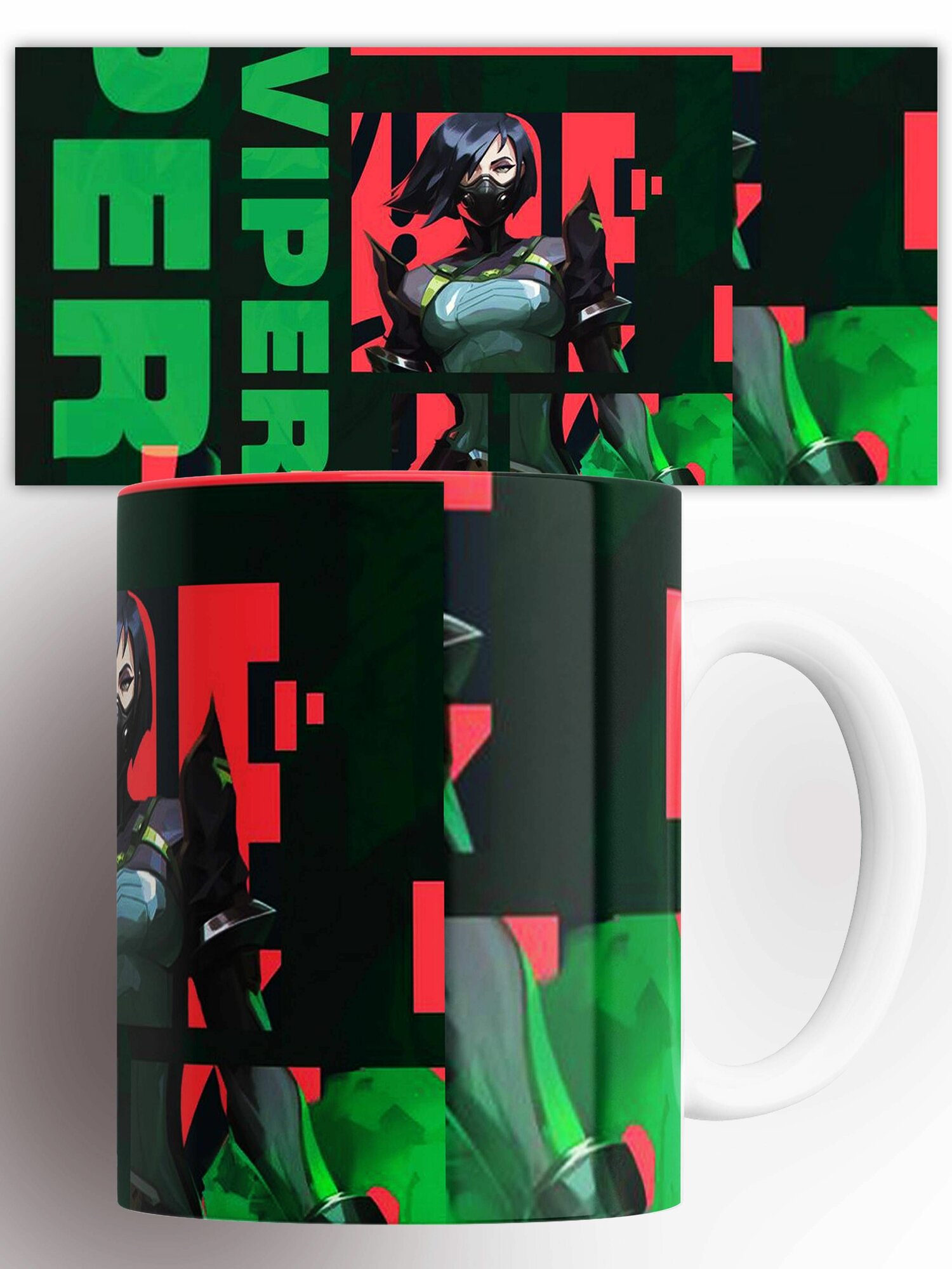 Кружка игра Valorant Вайпер Viper 330 мл