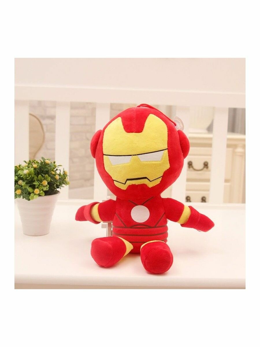 Плюшевая кукла handcrafted с тематикой spiderman captain america ironman, iron man