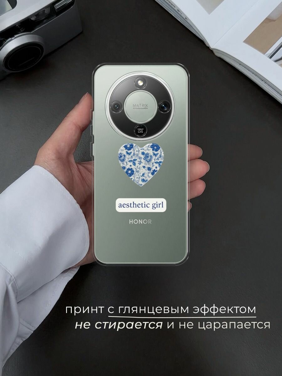 Чехол на Honor X9d / Хонор X9d с принтом Aesthetic girl — фото 1
