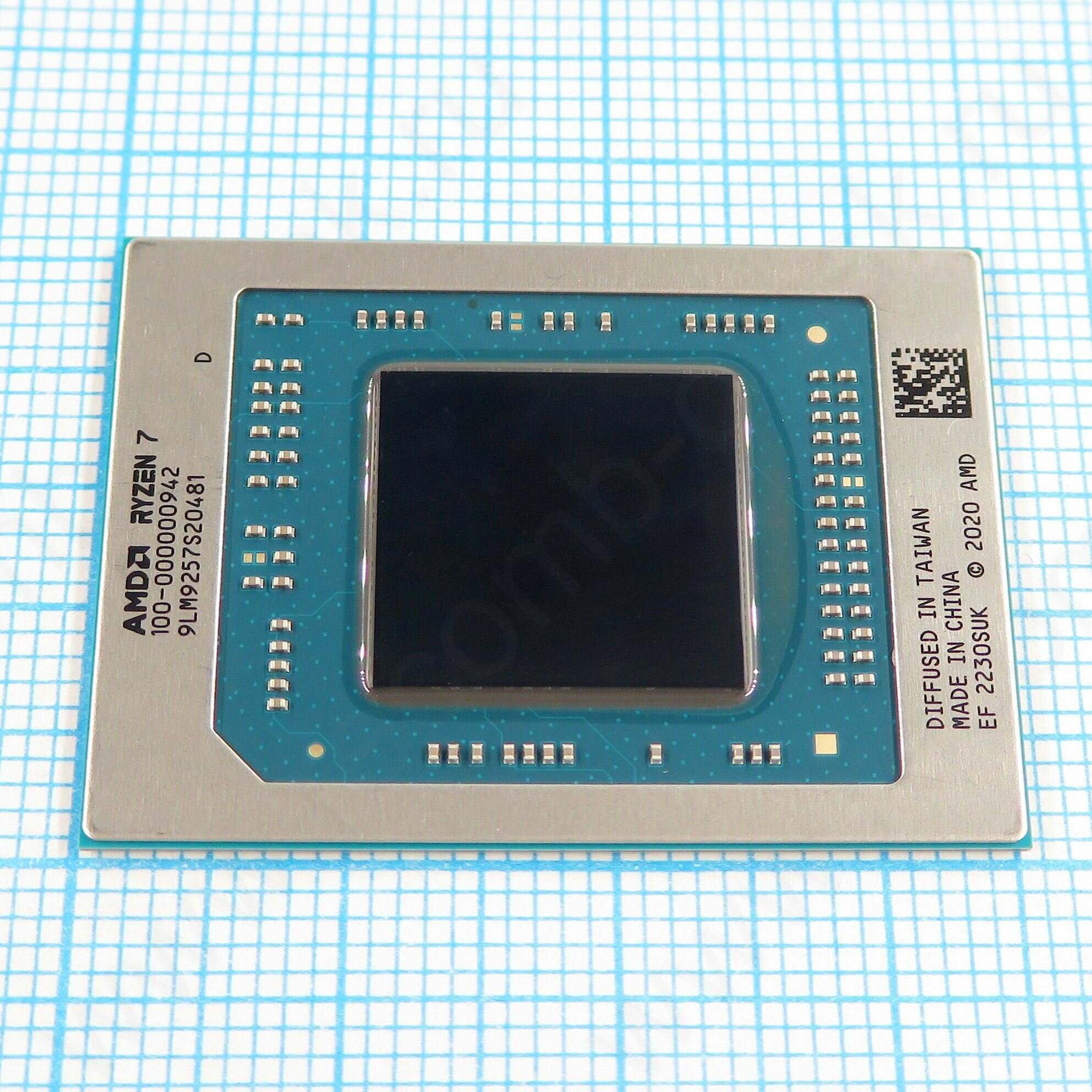 100-000000942 Ryzen 5 Mobile 7730U BGA1140 (FP6) - процессор для ноутбука.