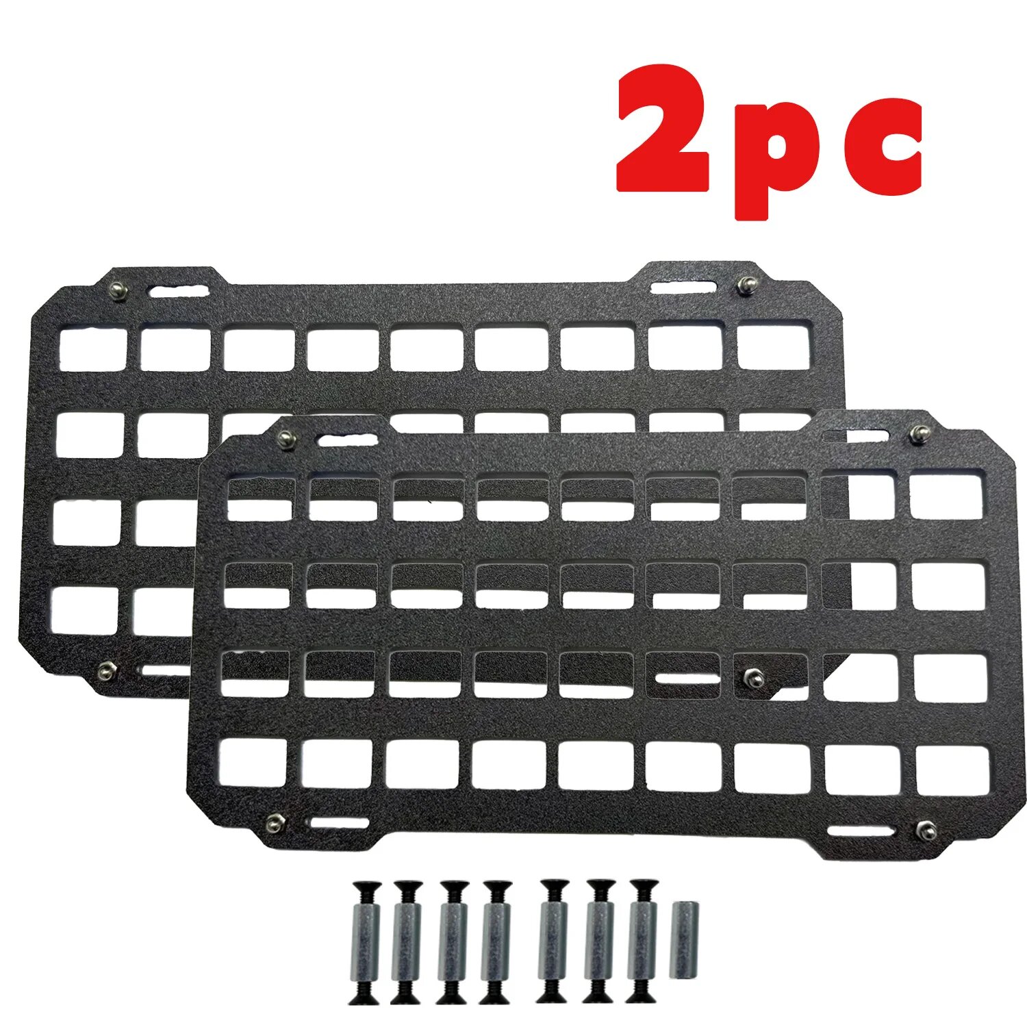 Комплект Из 2-х ABS-панелей Molle Для Мотоциклетных Тактических Боковых Кофров
