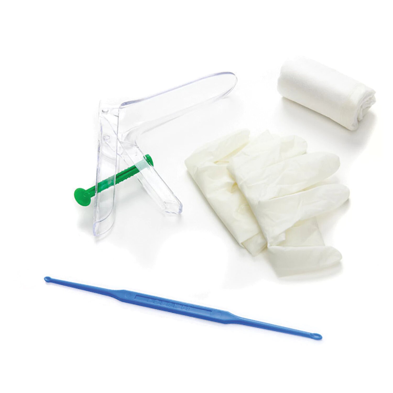 Набор гинекологический стерильный 3M с ложкой Фолькмана, комплект 60 шт, Юнона