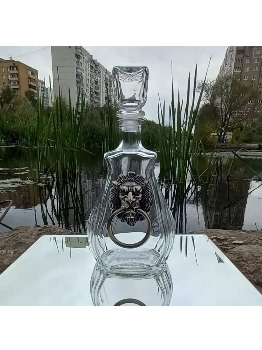 Графин скрипка большой Лев 500мл