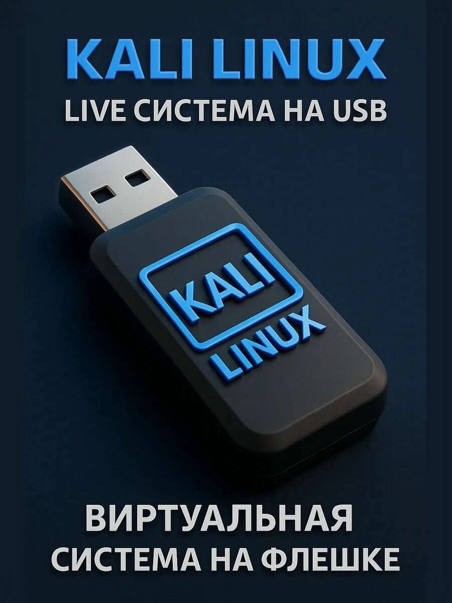 KALI Linux live 2025.4 на USB флешке