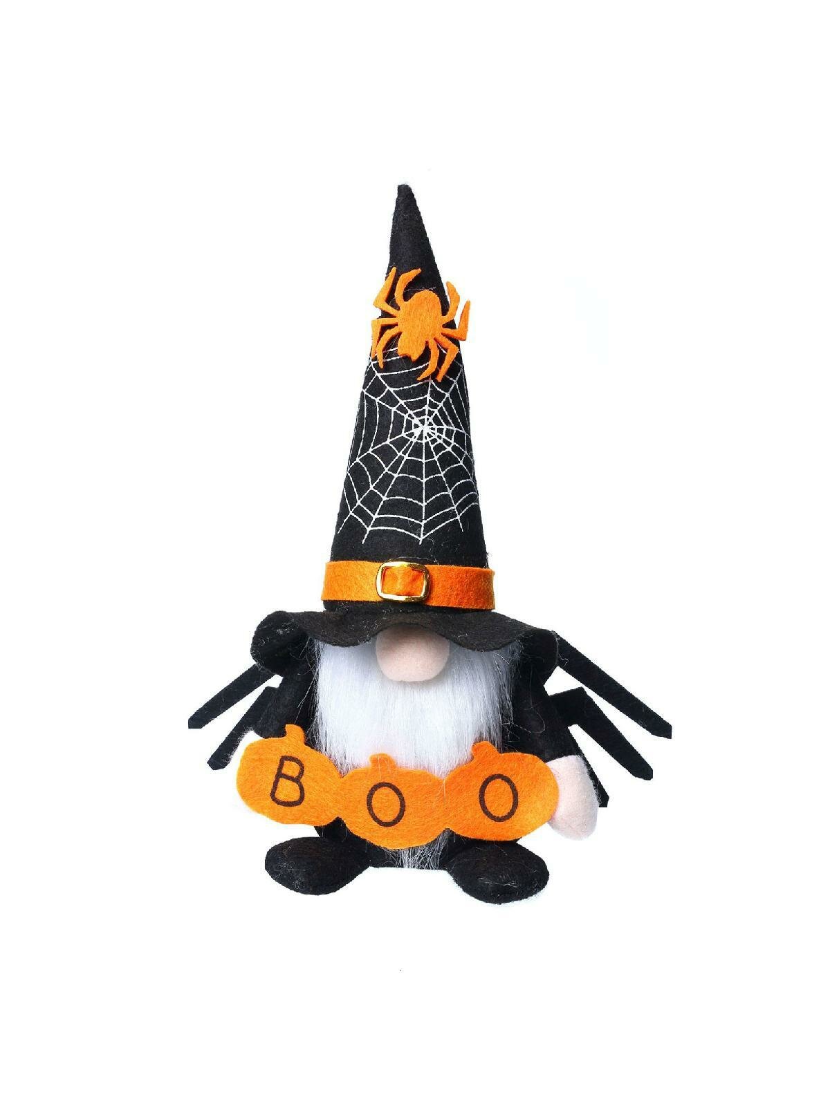 Кукла из сидящих гномов на Хэллоуин, Мягкие гномы из эльфийских гномов для декора дома на Хэллоуин