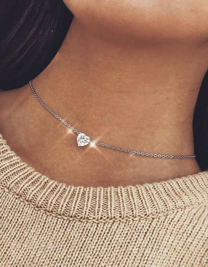 Чокер, кристалл