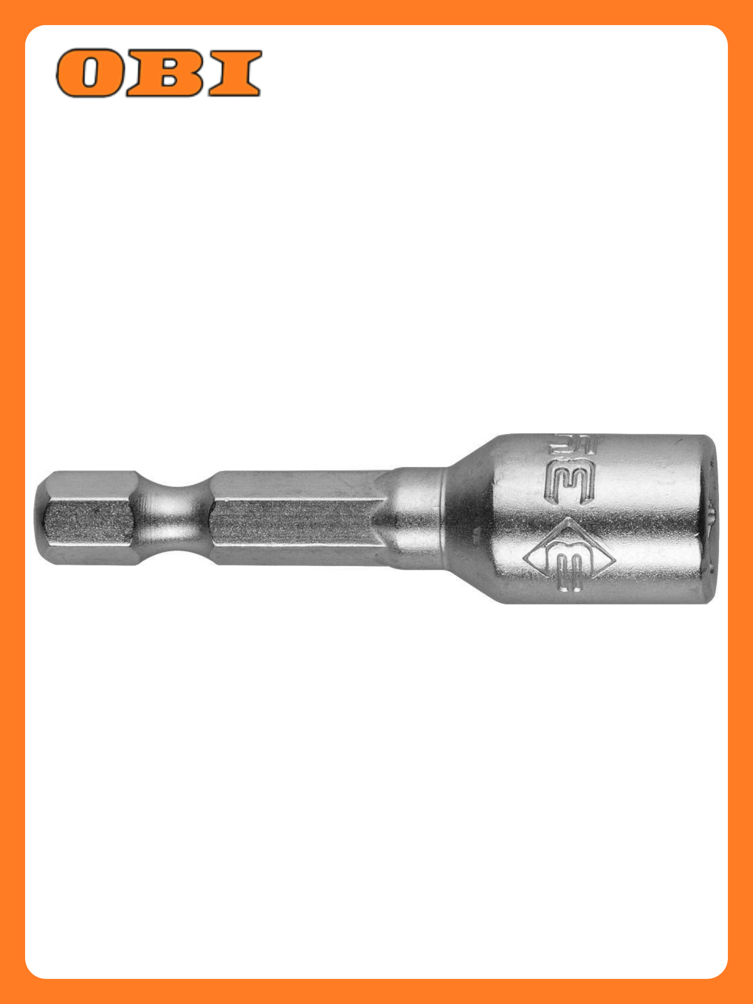 Бита торцевая ЗУБР, магнитная, односторонняя, Cr-Mo, 6x45 мм