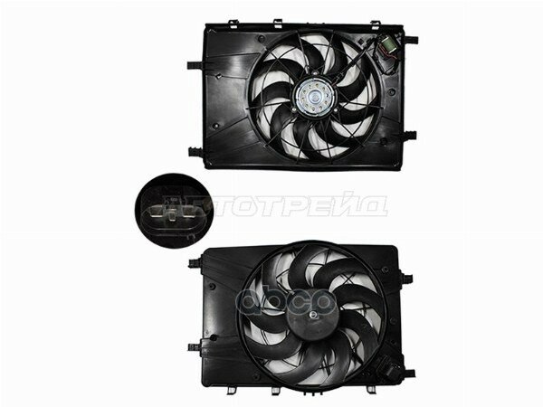 Диффузор Chevrolet Cruze 09-15 / Daewoo Lacetti 08-11 Sat арт. ST-59-0028