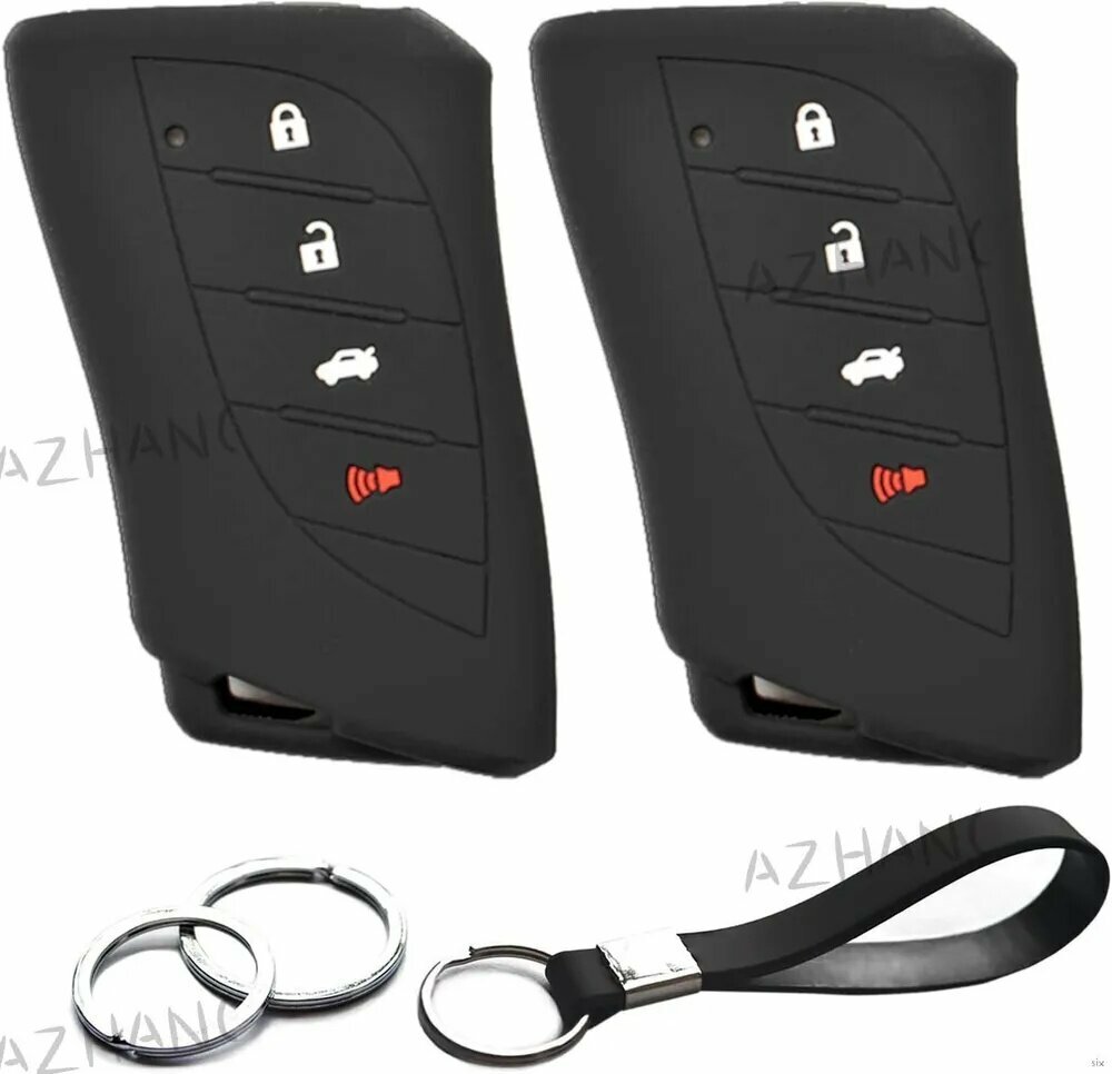 Чехол брелка автосигнализации, 2 шт.
