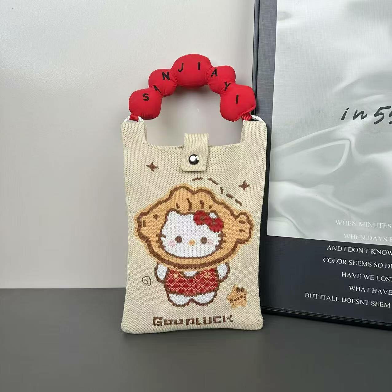 Новая сумка через плечо для женщин, вязаная монетница, модная и универсальная, стильная сумка через плечо для поездок и покупок