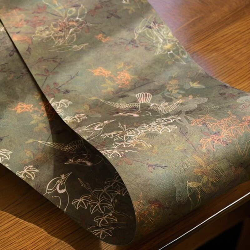 Двусторонний чайный коврик, новый китайский стиль дзен, водонепроницаемая длинная скатерть для чая, легкая роскошь, национальный стиль, домашняя чайная скатерть, оптовая продажа