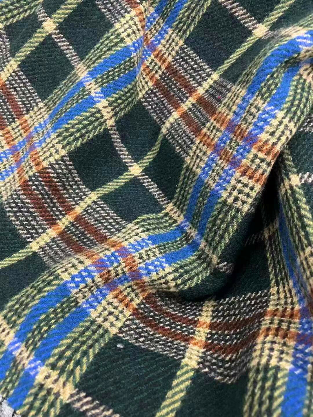 2025 Поставка крупной клетчатой ткани для одежды/обуви/шляп/сумок из Шаосин