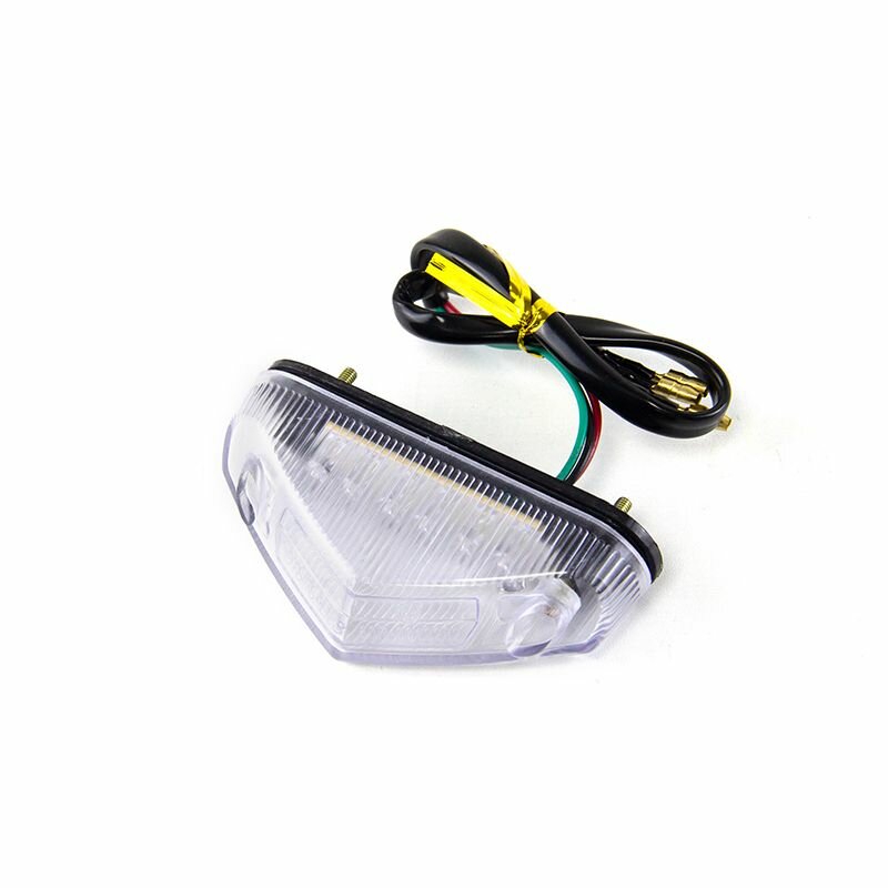 Светодиодный стоп-сигнал LED для мотоцикла и питбайка, на крыло, 12V — задний фонарь с поворотниками и стопом