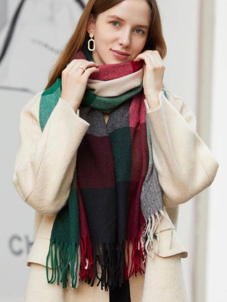 Палантин кашемир для женщин