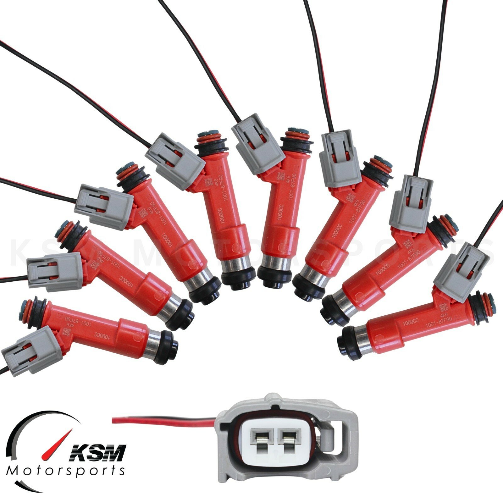 8 x 1000cc Топливные Форсунки 1001-87F90 для Toyota Supra Turbo 1JZGTE 2JZGTE