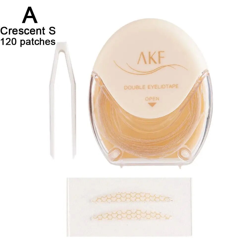 AKF Double Eyelid Tape, 120 patches, Цвет: A