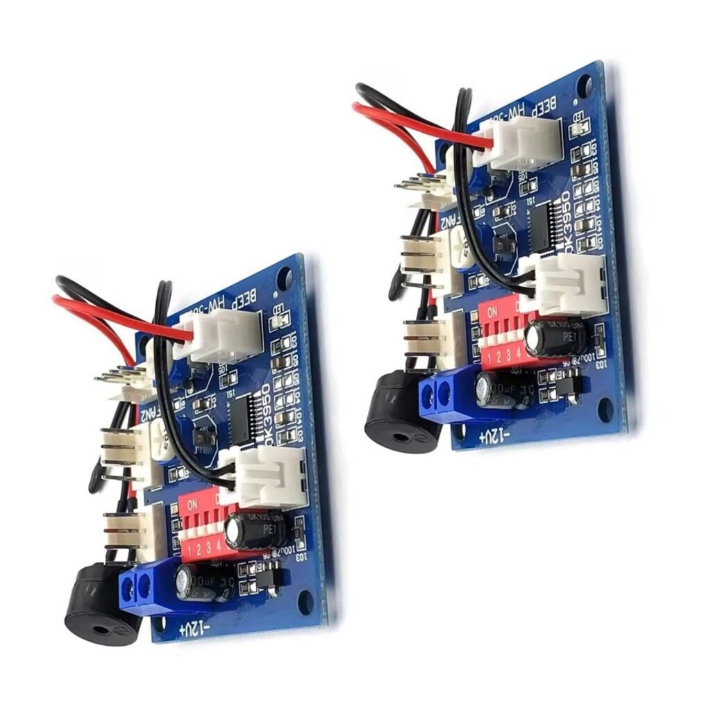 3-Канальный Компьютерный Регулятор Скорости Вентилятора PWM Регулятор Скорости Вентилятора С Сигнализацией О Температуре 12V9A Автоматическая Регулировка Охлаждения