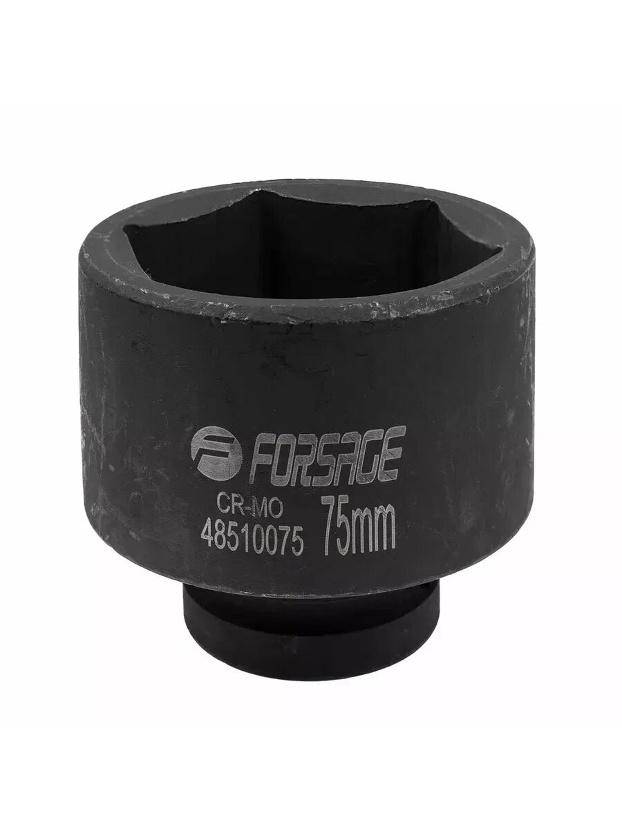 Головка 6-гранная ударная глубокая 75мм, 1'