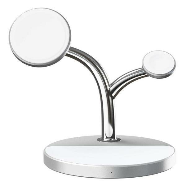 Беспроводное зарядное устройство LYAMBDA MagSafe 3в1 LWI12 White
