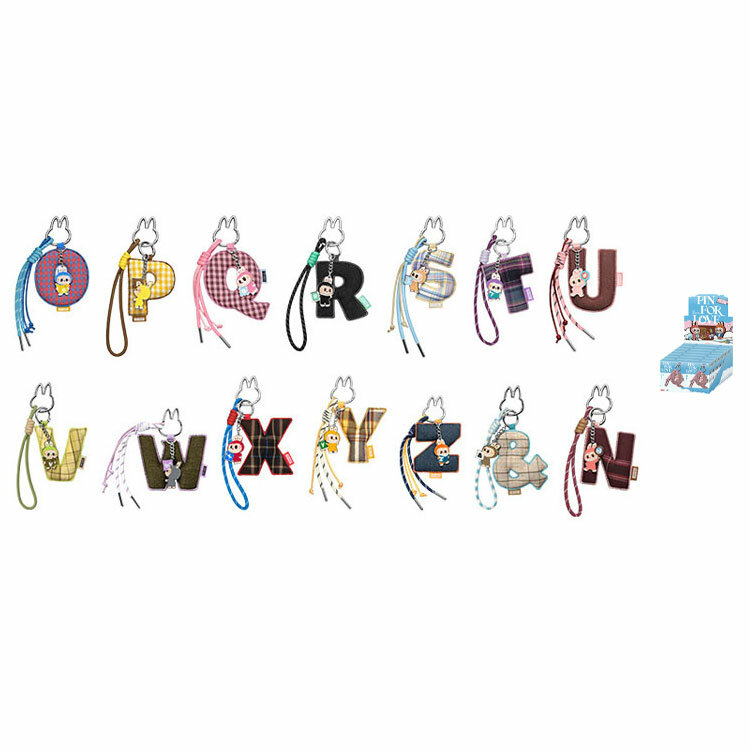 Подвески унисекс POP MART The Monsters LABUBU Pin For Love, Full Box 14 Pcs