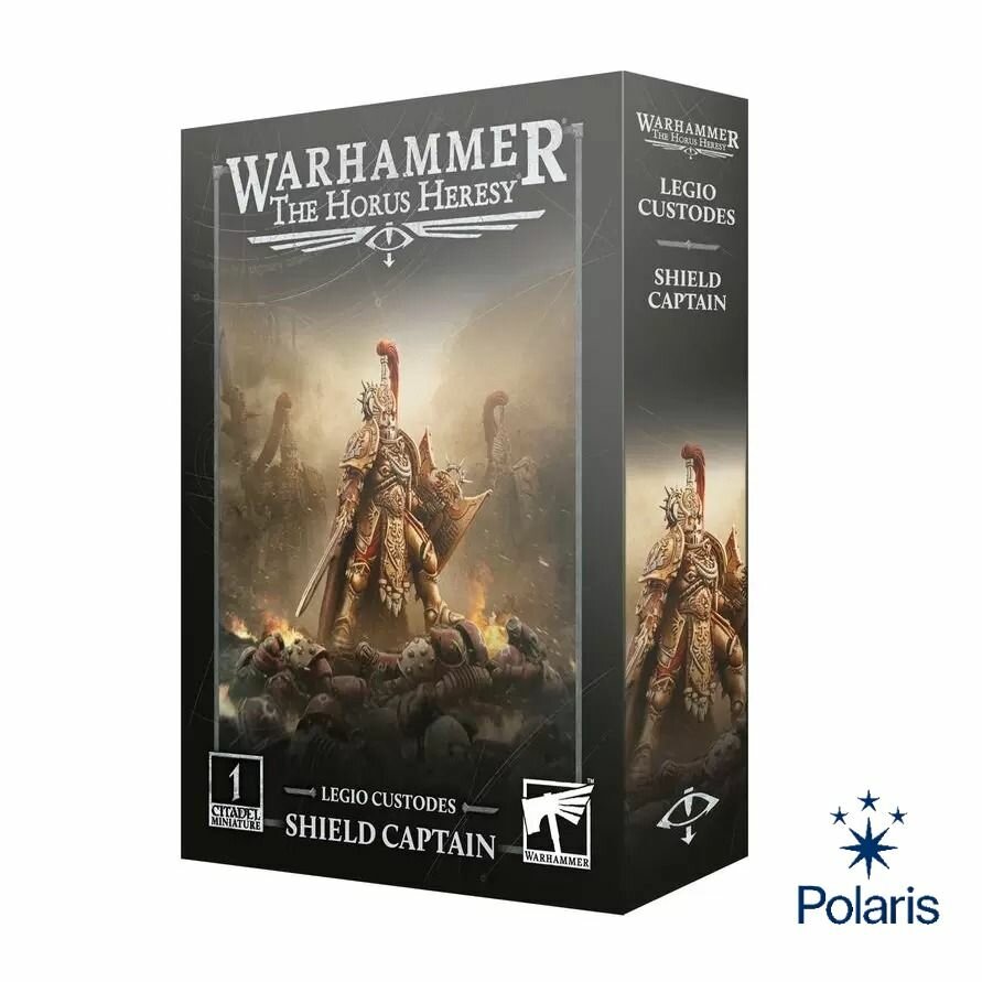 Warhammer The Horus Heresy Legio Custodes Shield Captain, Сборная миниатюра