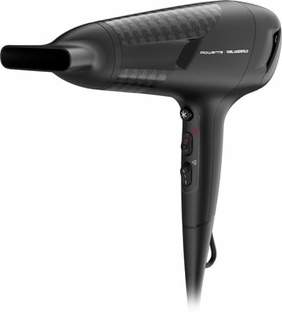 Фен для волос Rowenta Karl Lagerfeld Studio Dry CV581LF0, черный