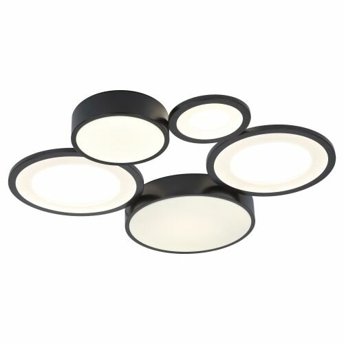 Светильник светодиодный Aliona 6161-201 LED 110Вт 3000-6000К потолочн. с пультом Rivoli Б0066468