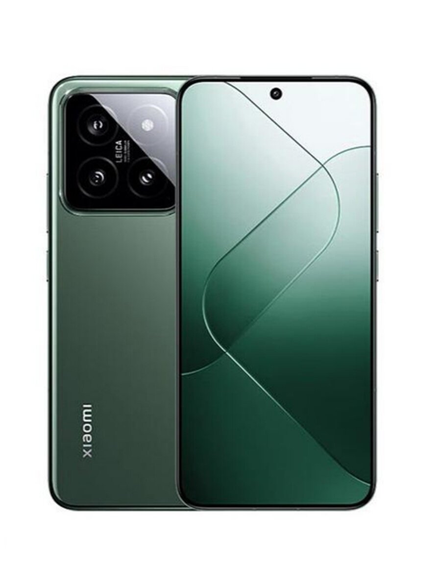 Смартфон Xiaomi 14 5G 16GB+512GB green 2670x1200px Qualcomm Snapdragon 8 Gen3