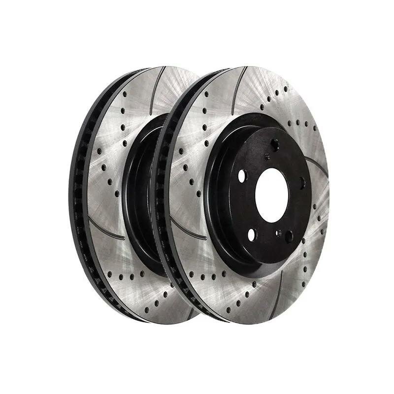 Комплект дисков тормозных спереди перфорированные SAT ST-43512-33130PF TOYOTA CAMRY ##V40 06-/##V50 11-/RAV-4 ACA3# 05-/