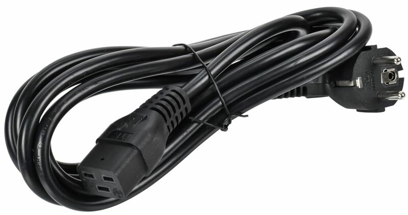 Кабель электропитания PDU 3х1.5 3М C19-Schuko ITK PC-C19D-3M