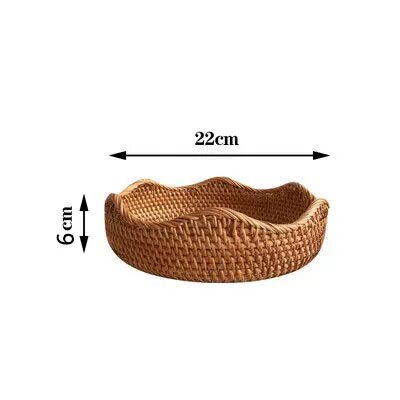 Подносы, тарелки, корзины Taobao, от 20 см до 32 см, овальные, квадратные, волнистые