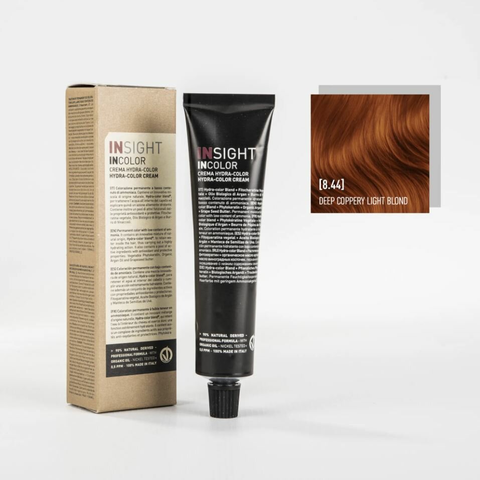 8.44 медный интенсивный светл. блонд DEEP COPPERY LIGHT BLOND (100мл.)