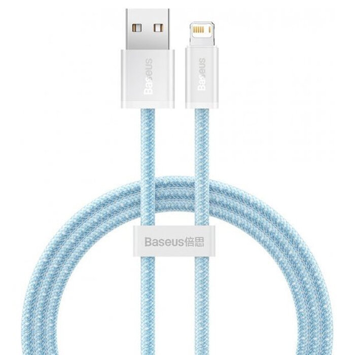 Кабель Baseus Dynamic Series Fast Charging Data Cable USB to iP 2.4A 2m Blue (CALD000503)