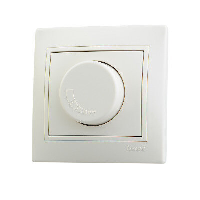 MIRA Диммер 500 Вт с фильтром и предохранит крем со вставкой (10шт/120шт)