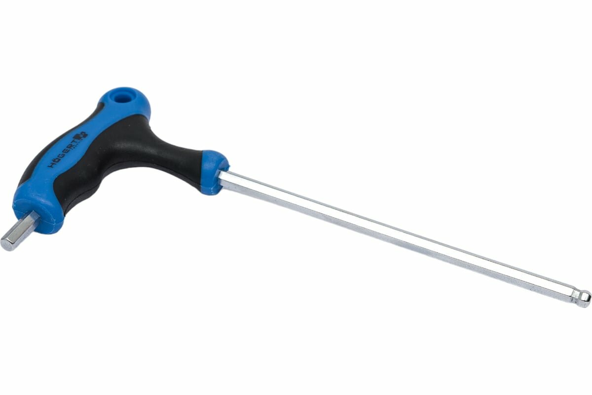 HOEGERT TECHNIK шестигранный ключ типа Т с шаровым наконечником, длинный 4 мм HT1W854