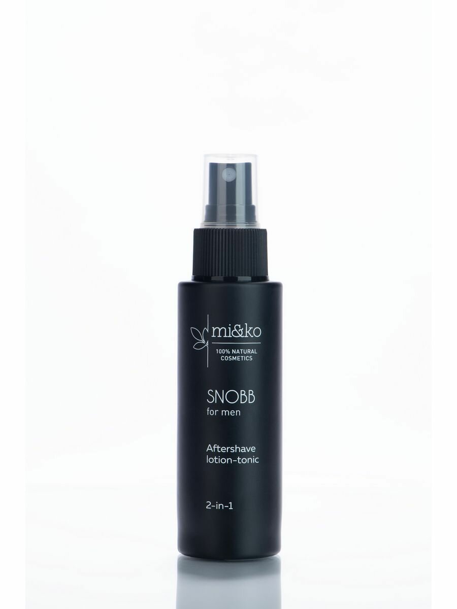 Лосьон-тоник после бритья 2в1 Snobb mi&ko, 50мл