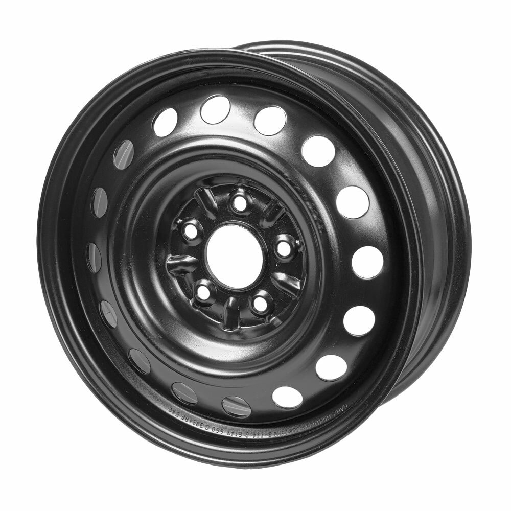 Диск колесный штампованный R16 6J 5x114.3 67.1 ET43 GANZ Black GRN16030