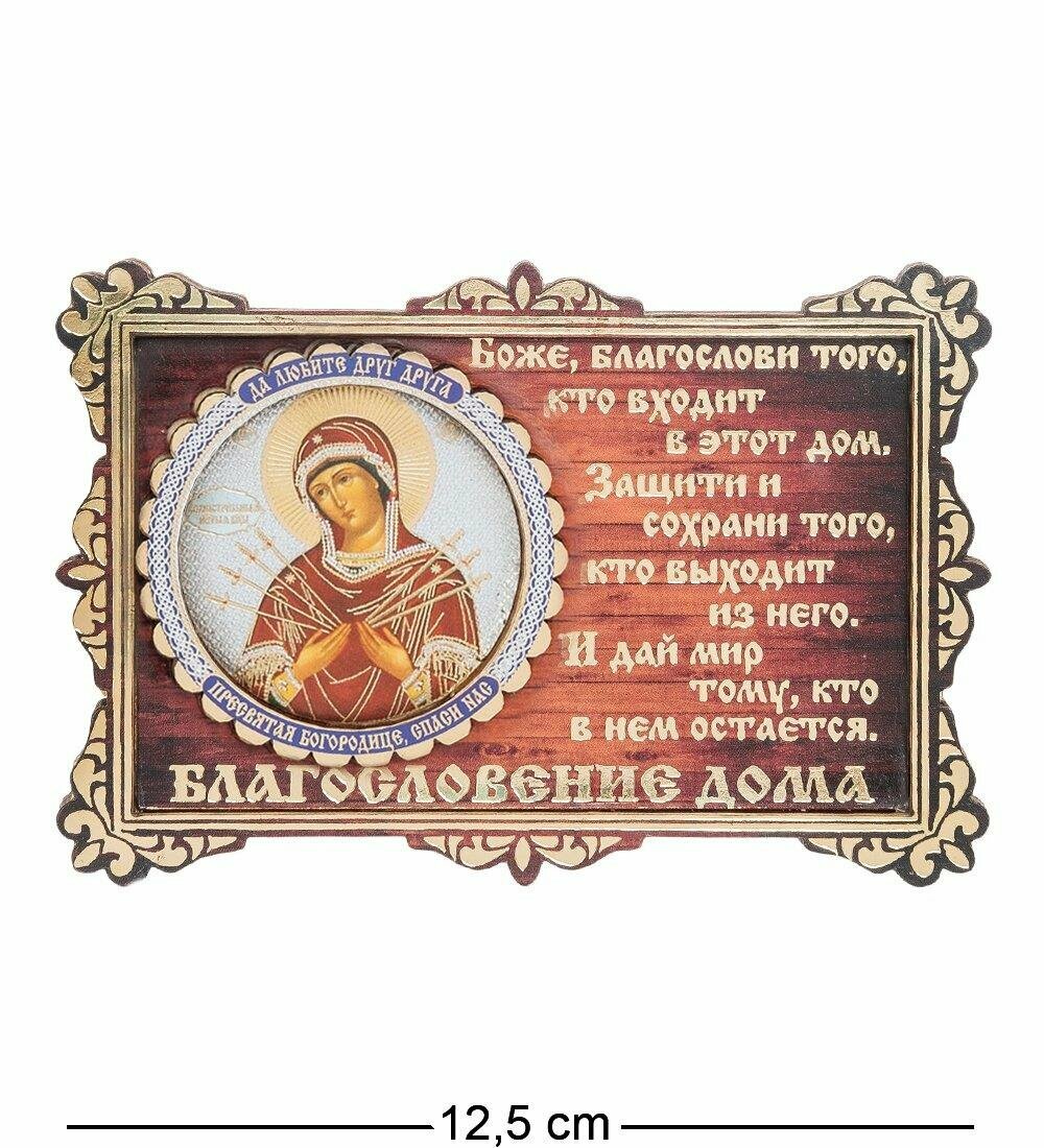 Магнит Богородица Семистрельная КФ-03/3 Народные промыслы