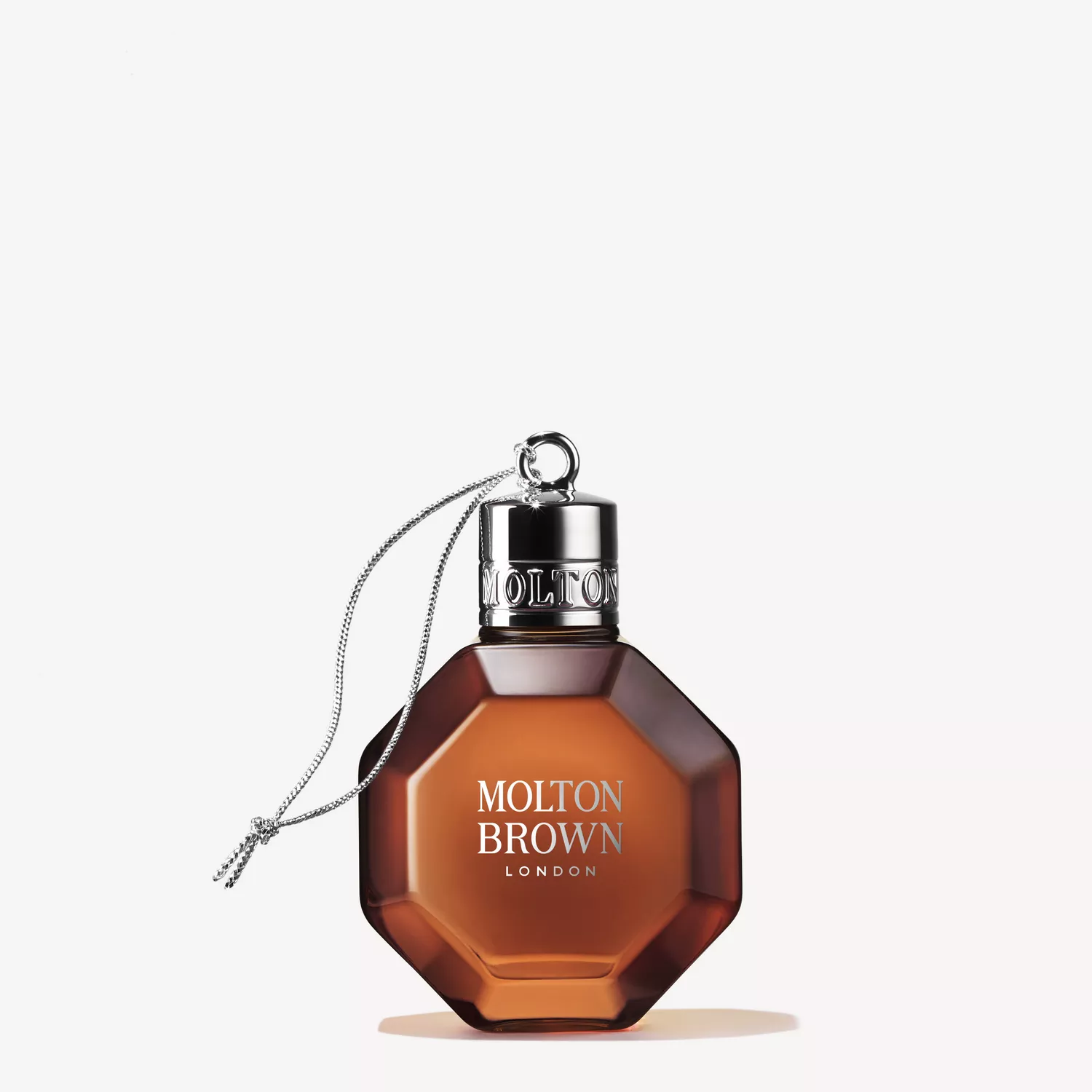 Molton Brown Новогодний ёлочный шар - Гель для душа Re-Charge Black Pepper 75мл.