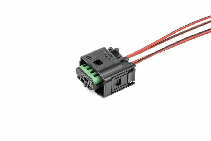 Разъем автомобильный 4 контакта (4 pin) мотор редуктора заслонки отопителя для Lada ВАЗ / Разъем жгута системы CNG для Lada ВАЗ OEM: 19676401