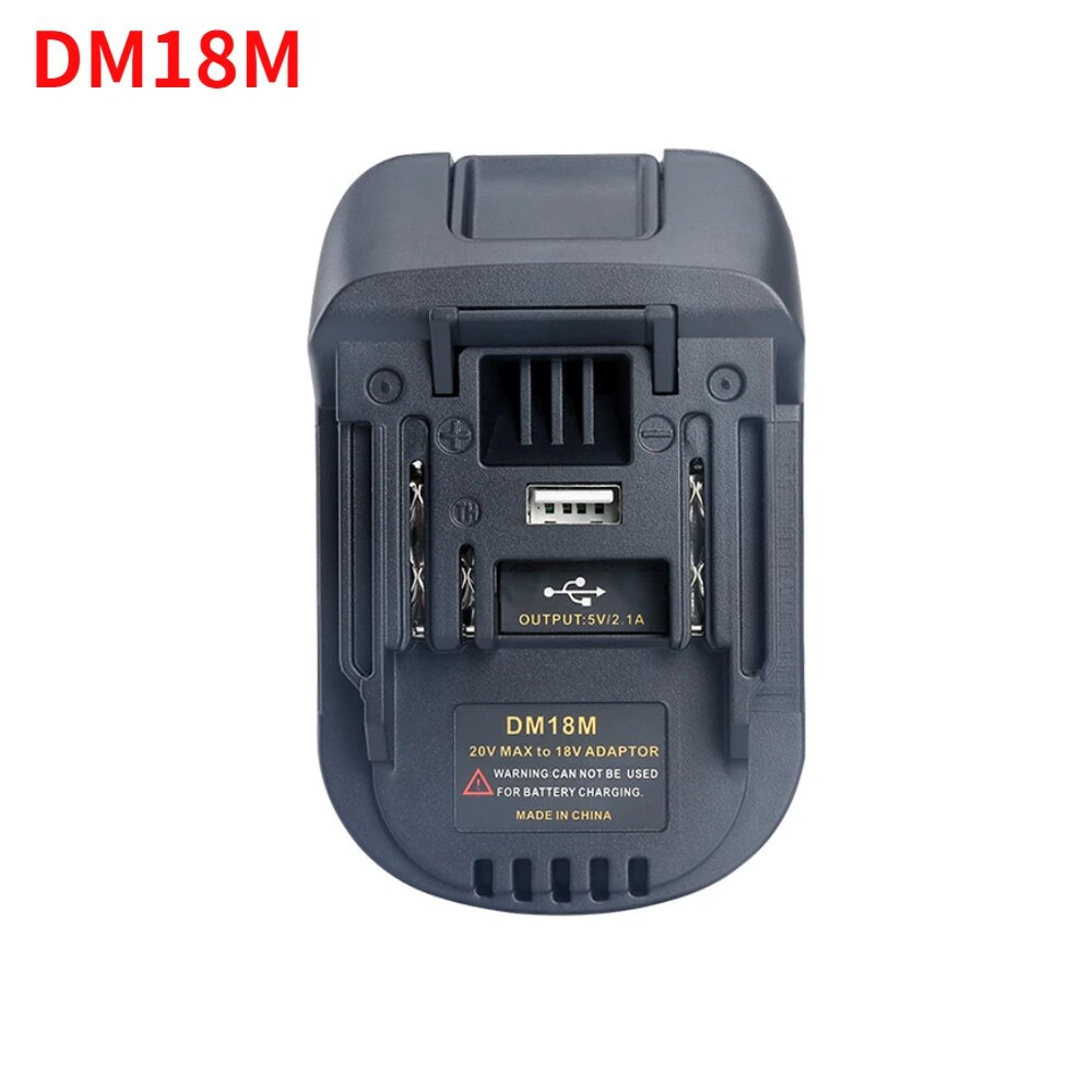 Адаптер DM18M для Makita 18В, Цвет: 1pcs