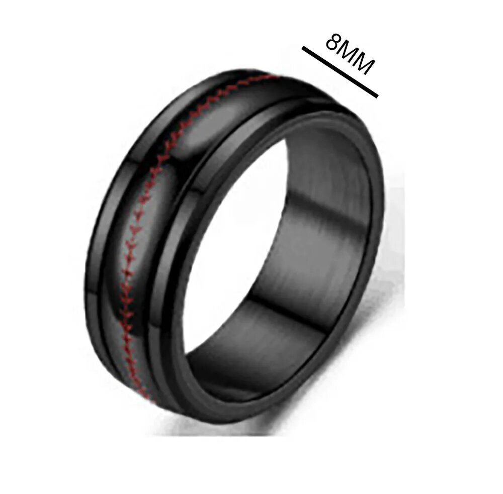 Кольцо тревоги Figet Spinner Rings R00952 Черный, R00964, 8