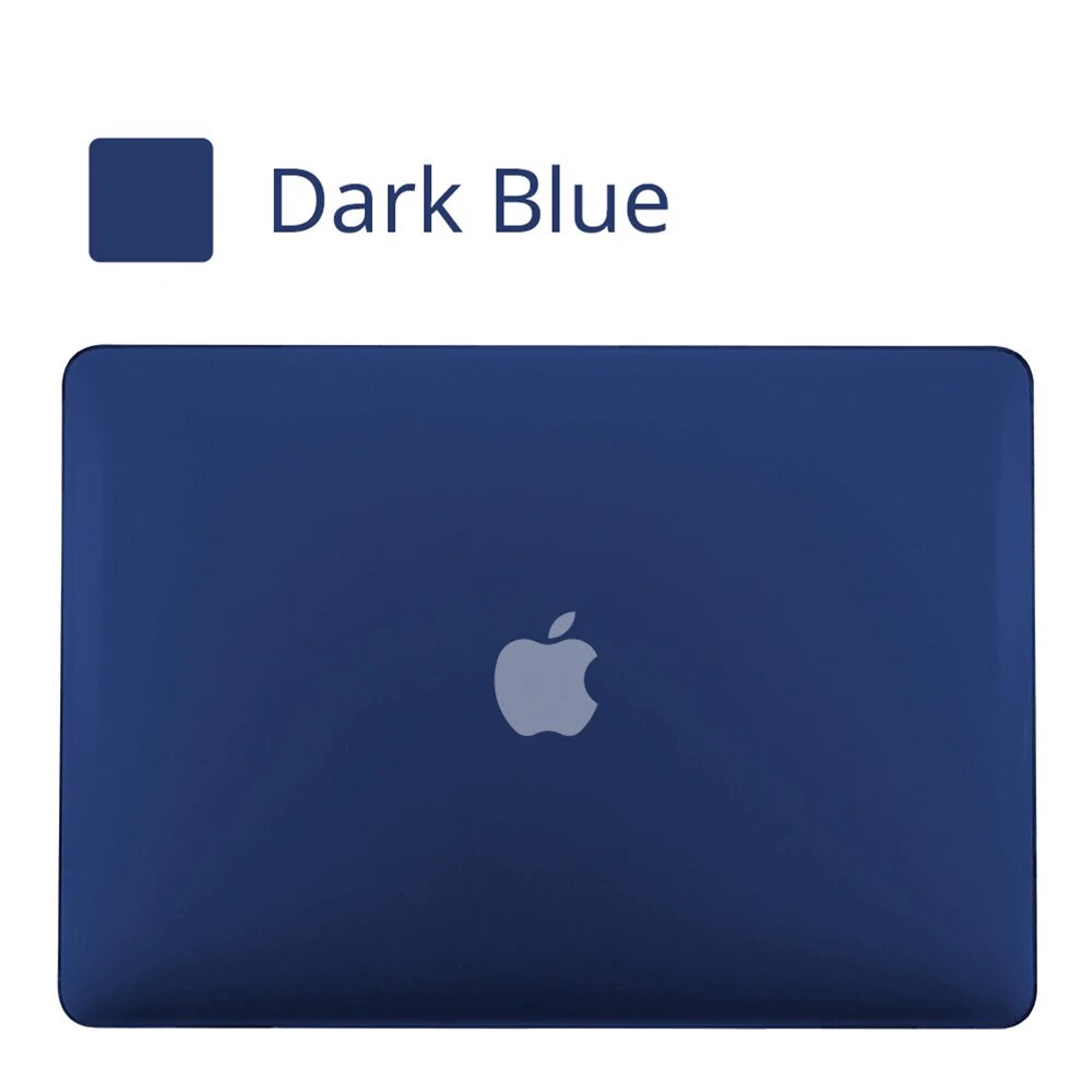 Матовый защитный чехол для Macbook Air 13 A2337 A1466 M1 Chip Air 13 A2337, Dark Blue