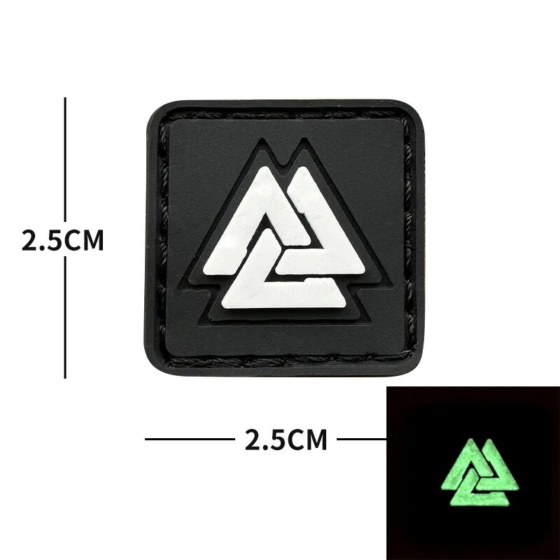 Тактические нашивки Viking Wolf VALHALLA Admit One Pirate 1