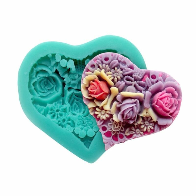 Силиконовая Форма Для Кольца С Розой на День Святого Валентина Love Red Lip-Love Mold F0037AX
